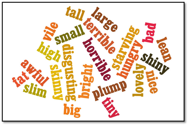 Introduction and appropriate use of adjectives - eAge Tutor