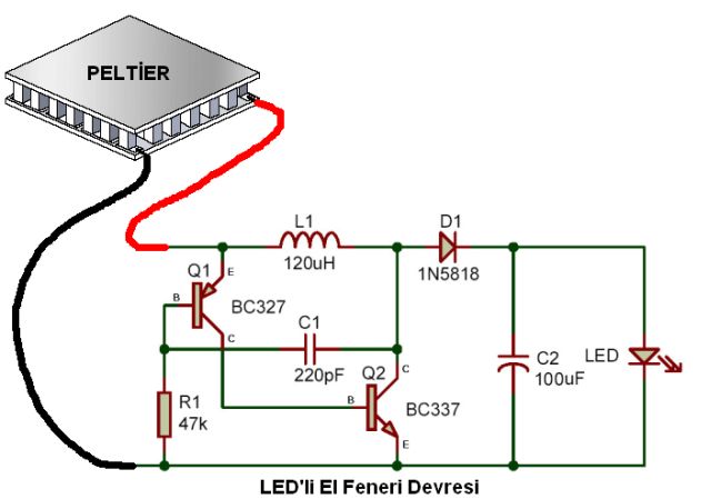 Peltier Module Circuit Diagram